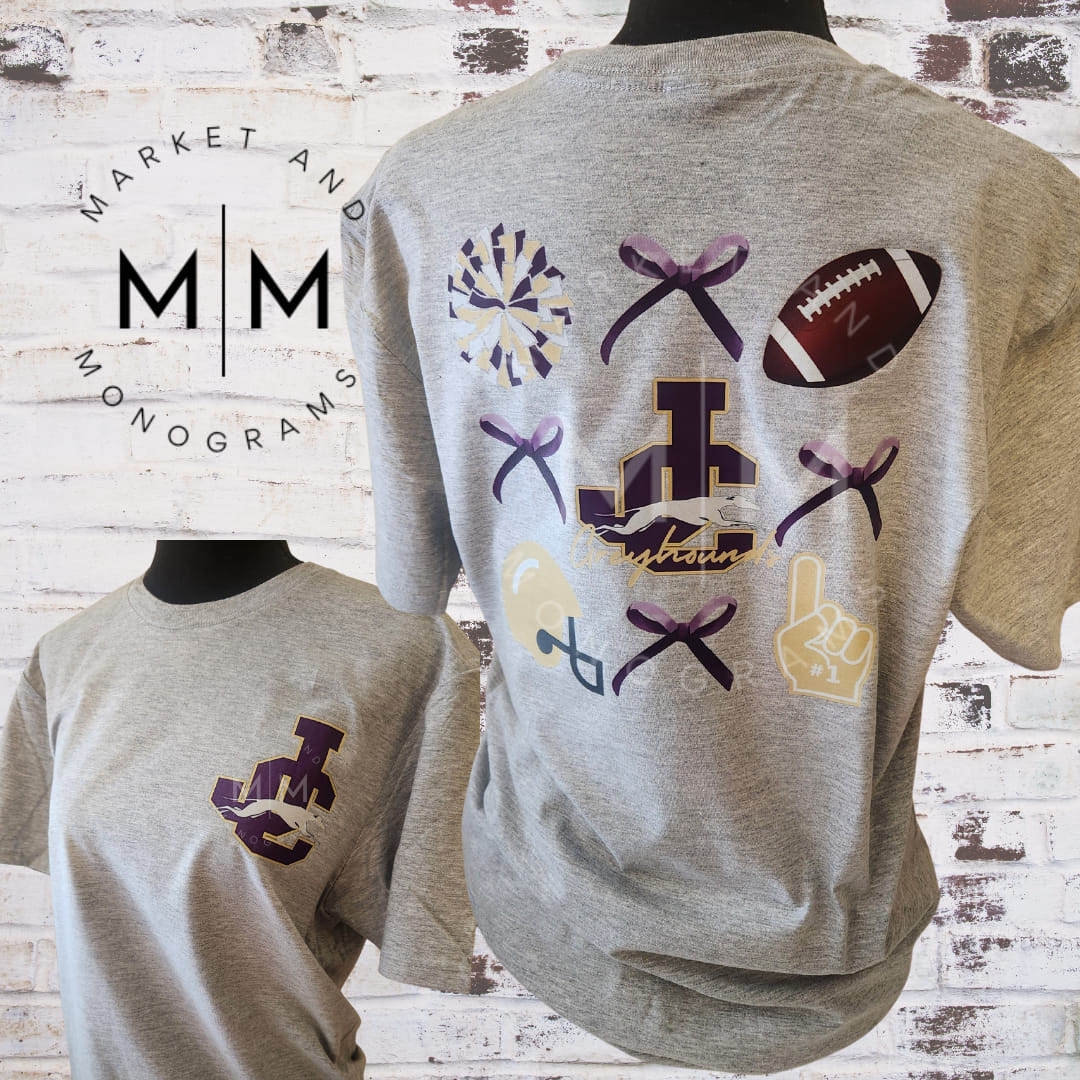 Jones County Football Coquette (MTO) – Market & Monograms